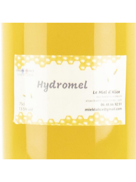 Hydromel - 75 cl - Vente Miels - Mémé du Quercy
